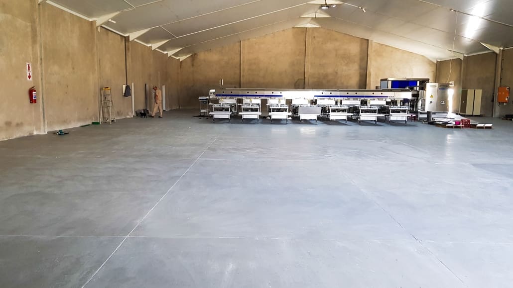 Food Processing Plant Floors - BASF Ucrete MF - CT FLOORS